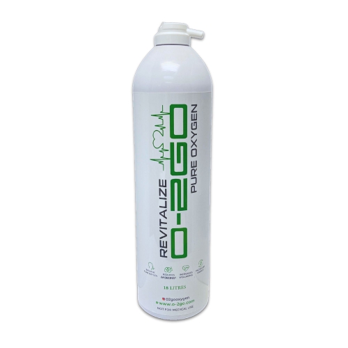 2x 18L O-2GO Oxygen Can With Mask