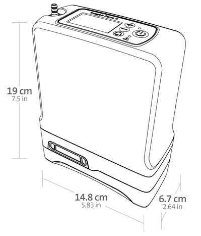 Inogen Rove 4 Portable Oxygen Concentrator - Compact & Versatile