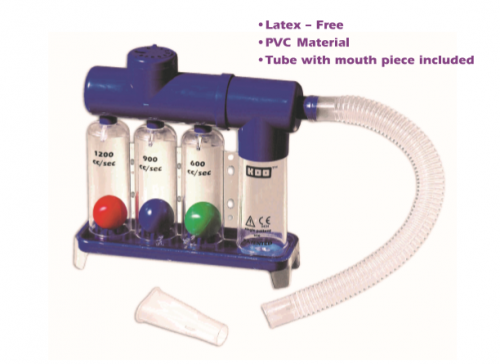 TRI-GYM™ Lung Breathing Exerciser - Adjustable Inspiratory and ...