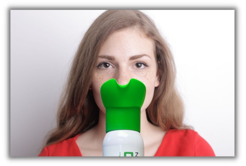 6x18L Oxygen Can With Integral Mask - O-2GO